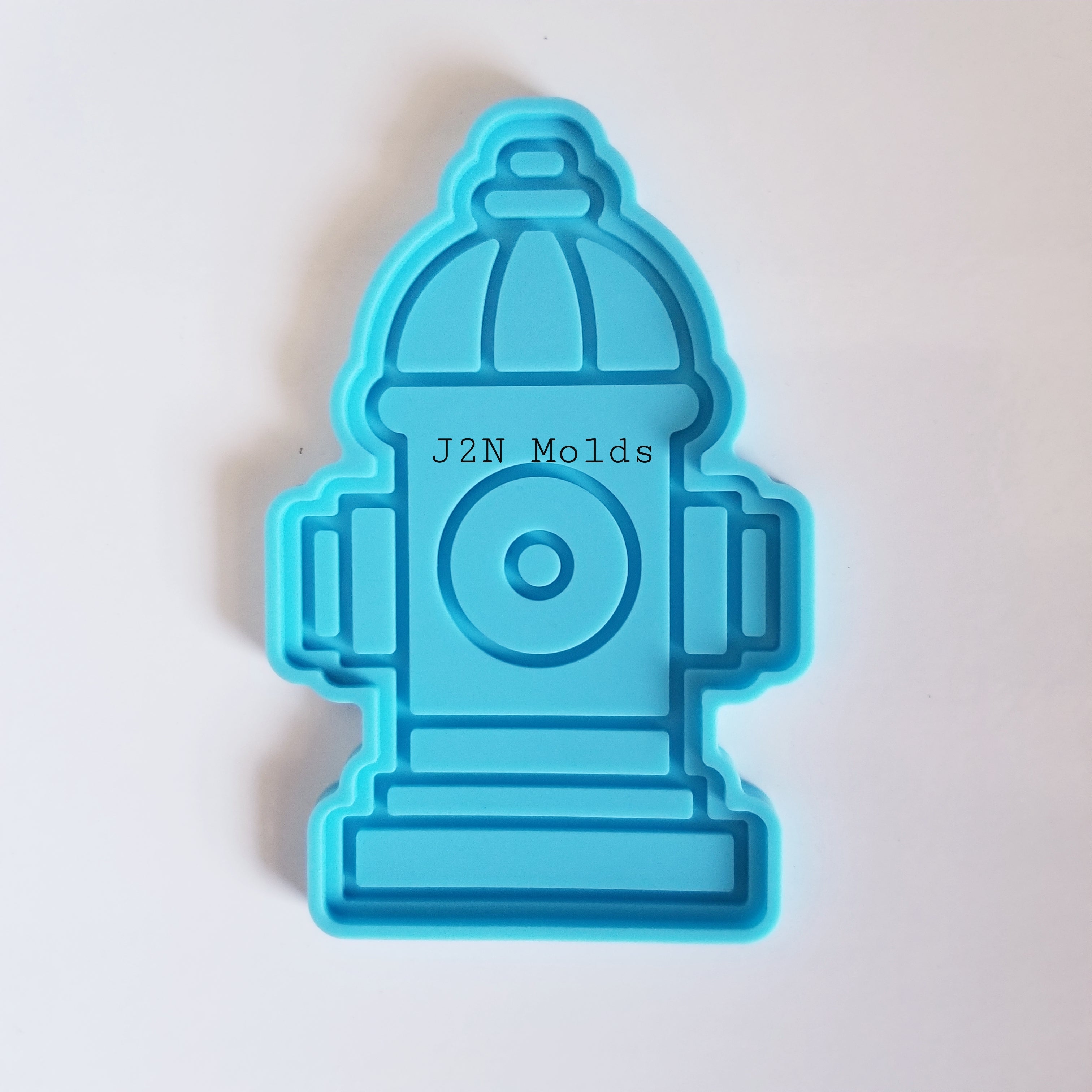 Fire hydrant mold – J2N silicone molds glitter and more