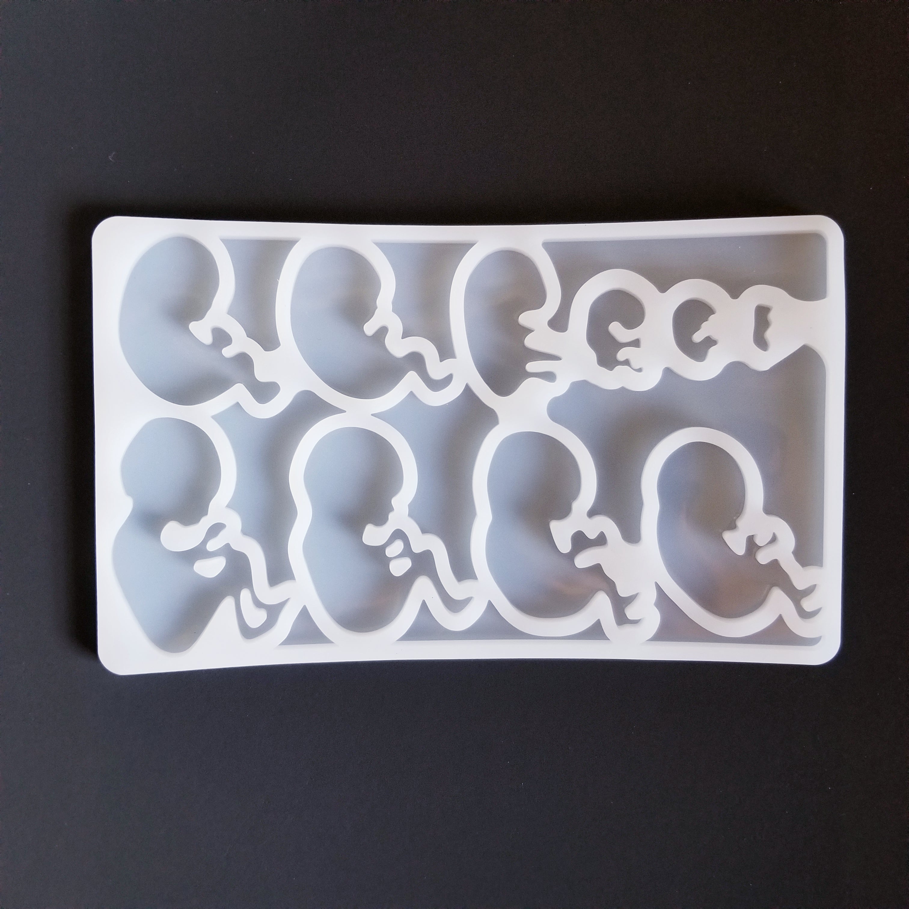 Baby fetus mold – J2N silicone molds glitter and more